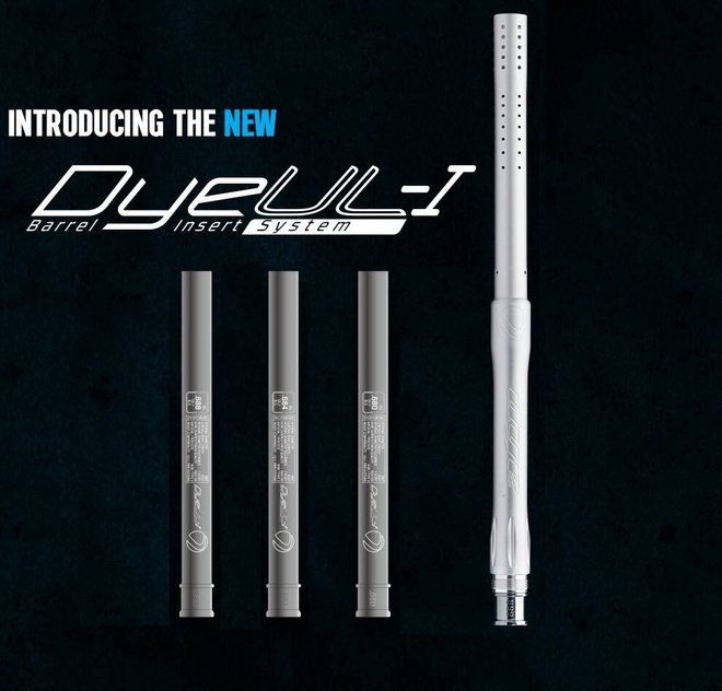 Set of Dye UL-I barrel with 3 inserts dust black | Equipment \ Barrels ...