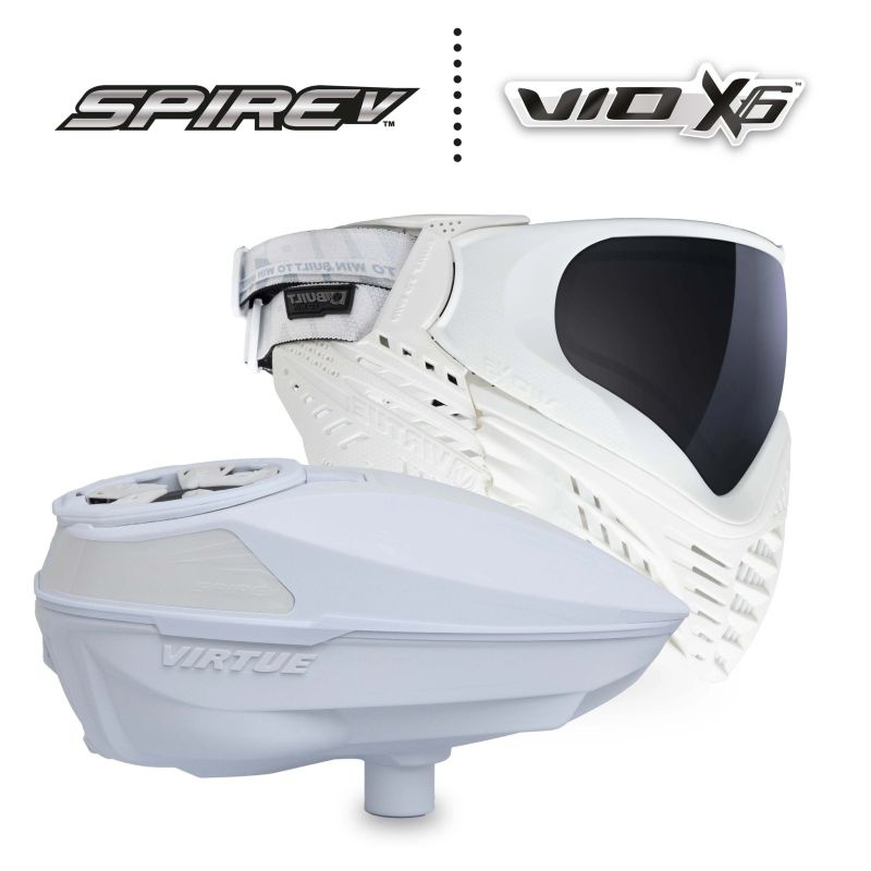Virtue VIO X6 Goggle (White Storm) + Virtue Spire V Loader Ghost ...