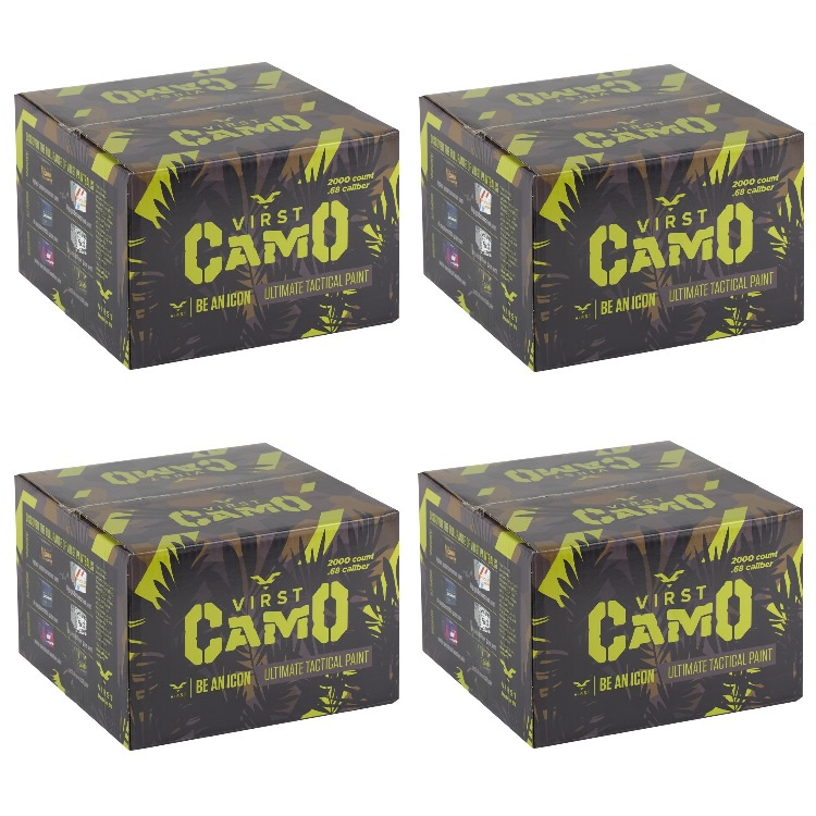 Virst Camo Paintball (4 boxes) | Paintballs \ .68 cal